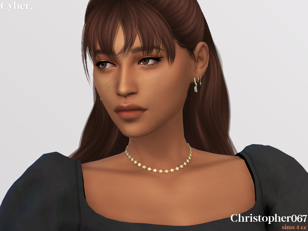 Cyber Necklace - The Sims 4 Create a Sim - CurseForge