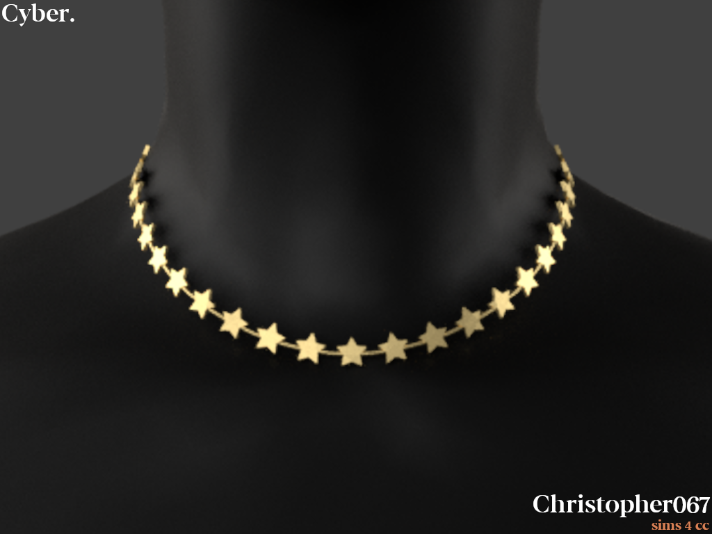 Cyber Necklace - The Sims 4 Create a Sim - CurseForge