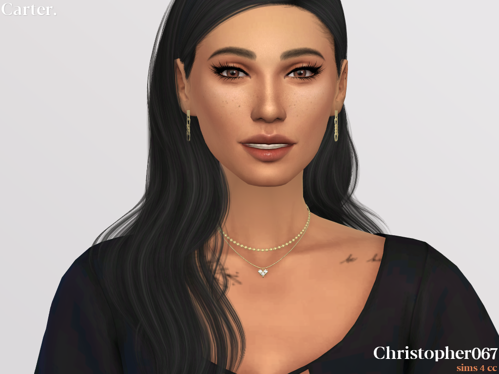 Carter Necklace - The Sims 4 Create a Sim - CurseForge
