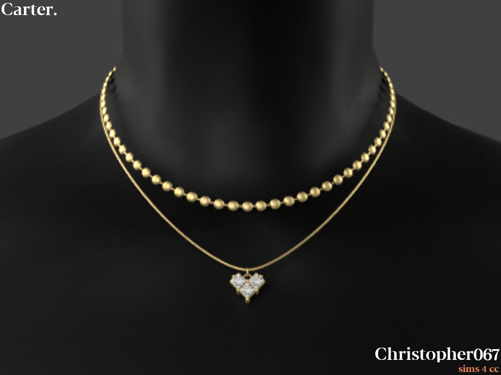 Carter Necklace - The Sims 4 Create a Sim - CurseForge