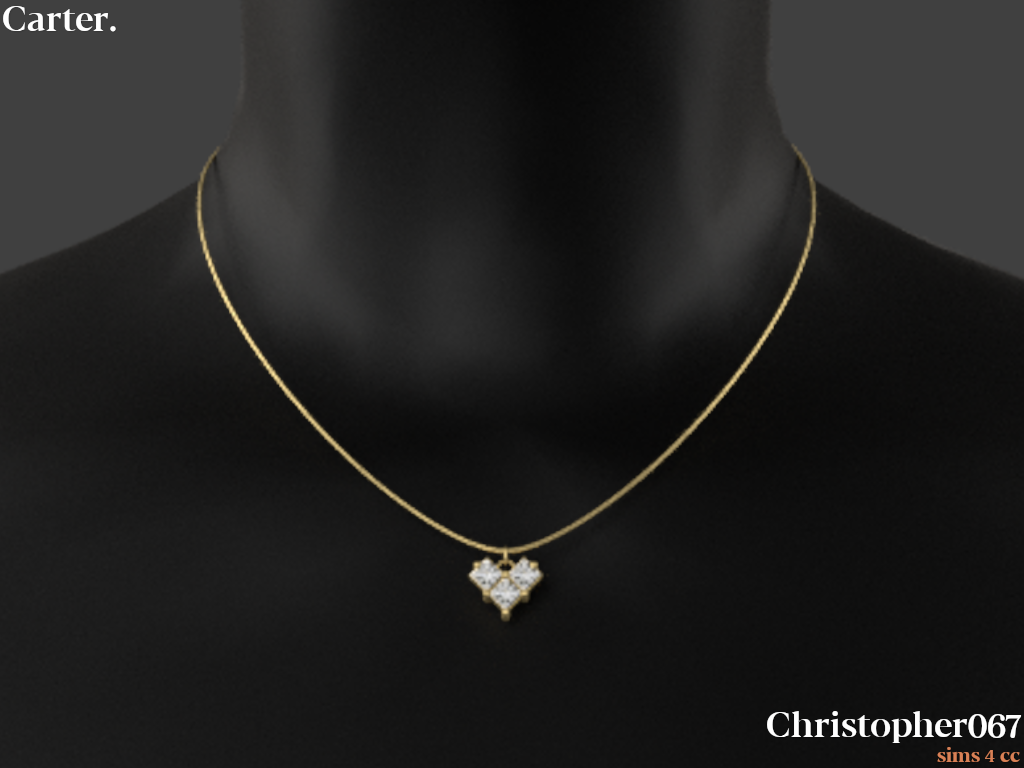 Carter Necklace Separated - Gallery - The Sims 4 Create a Sim - CurseForge