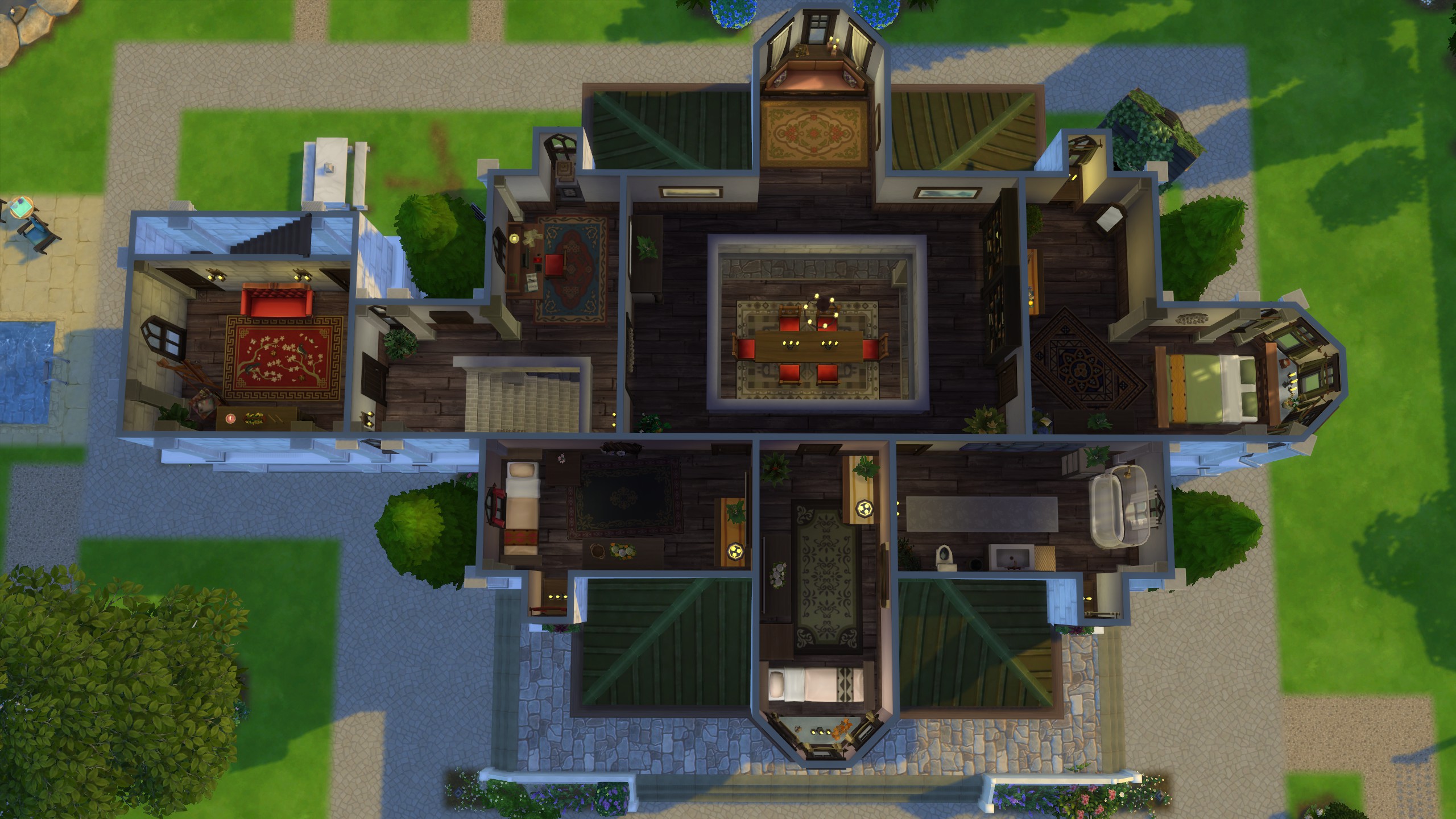 Residential - Vile Manse (From The Elder Scrolls Online) - The Sims 4 ...