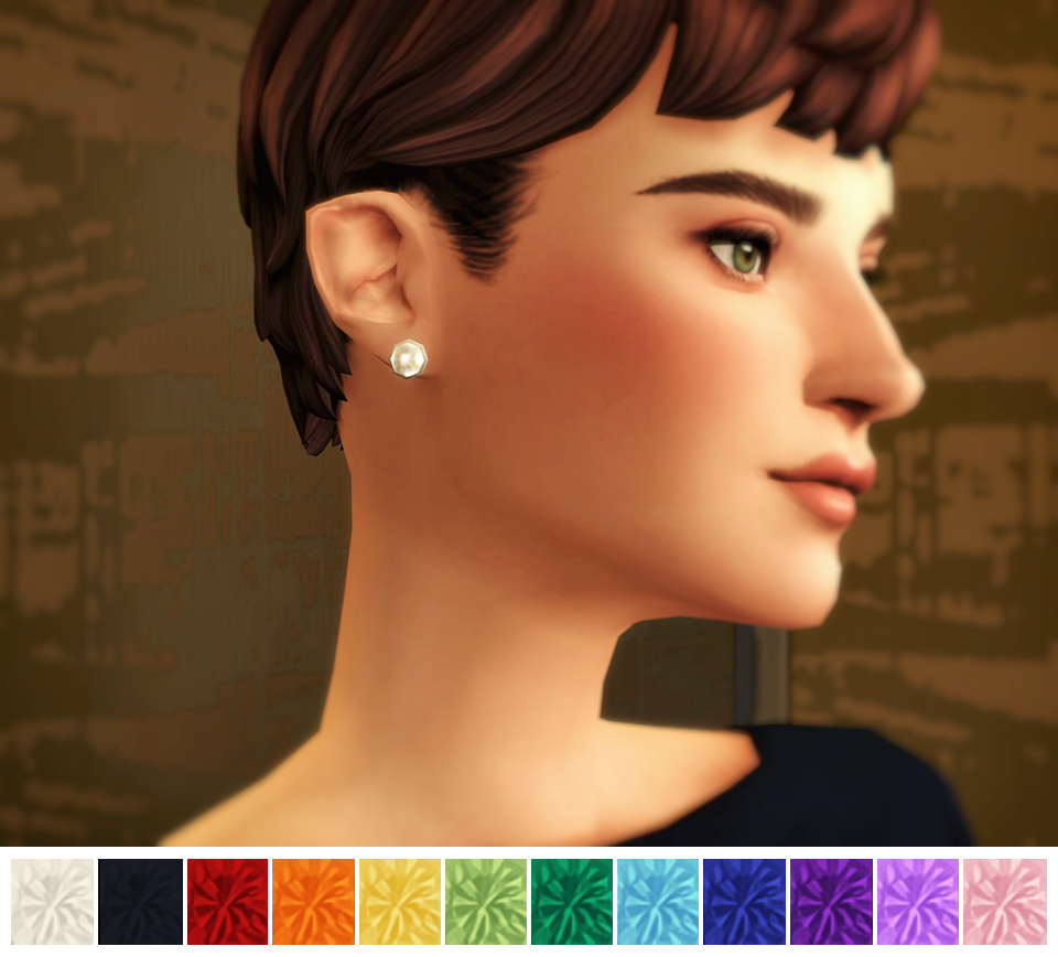 Stud Earring - For Audrey IV - The Sims 4 Create a Sim - CurseForge