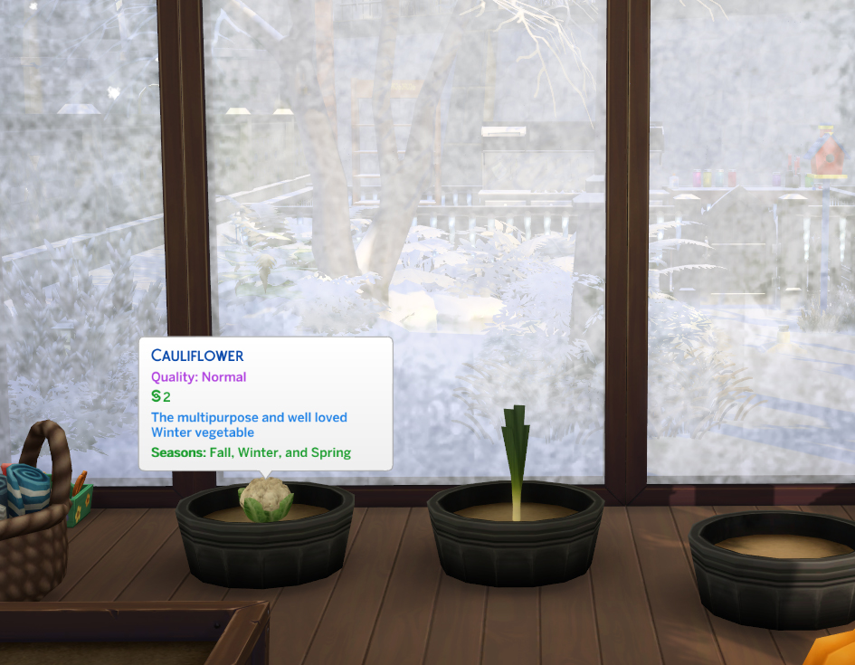 Harvestable Cauliflower - The Sims 4 Mods - CurseForge