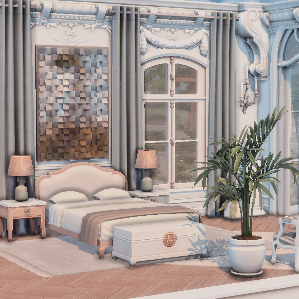 Parisian chic loft - The Sims 4 Rooms / Lots - CurseForge