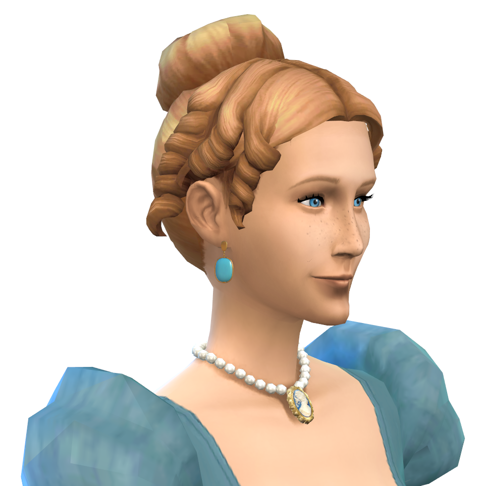 Regency Bun - The Sims 4 Create a Sim - CurseForge