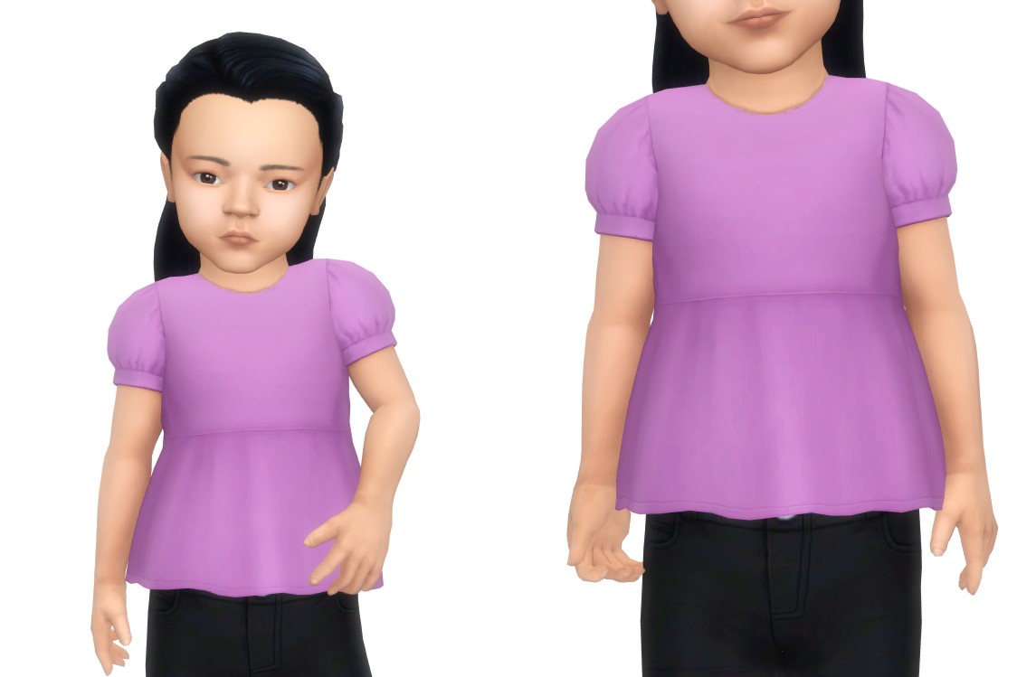 RITA - toddler top - The Sims 4 Create a Sim - CurseForge