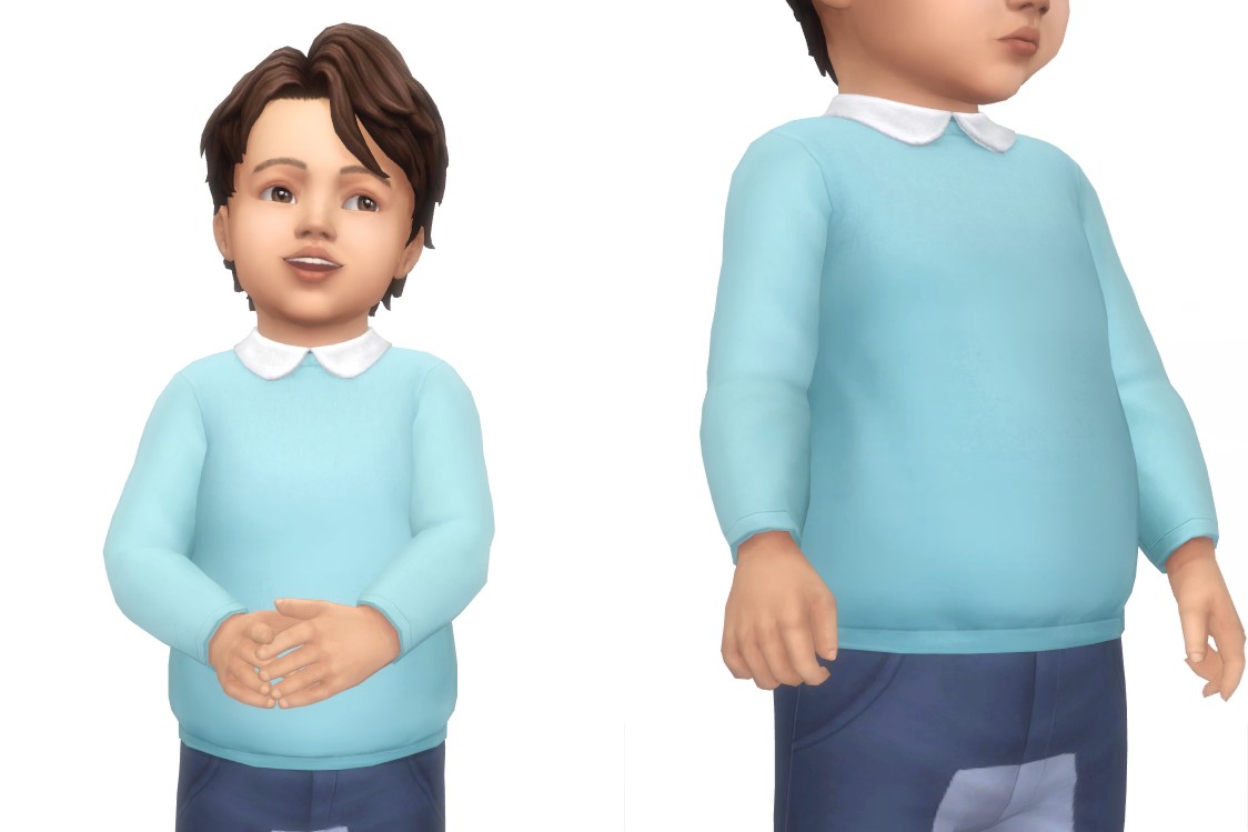 ROBIN - toddler top - Gallery - The Sims 4 Create a Sim - CurseForge
