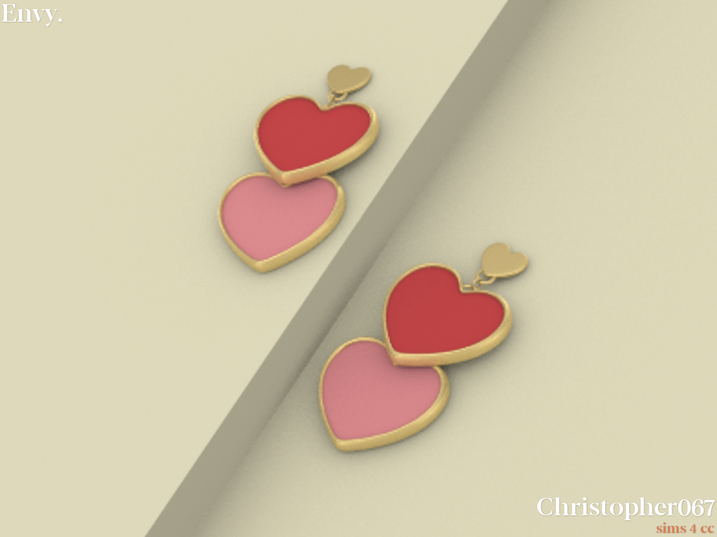 Envy Earrings - The Sims 4 Create a Sim - CurseForge