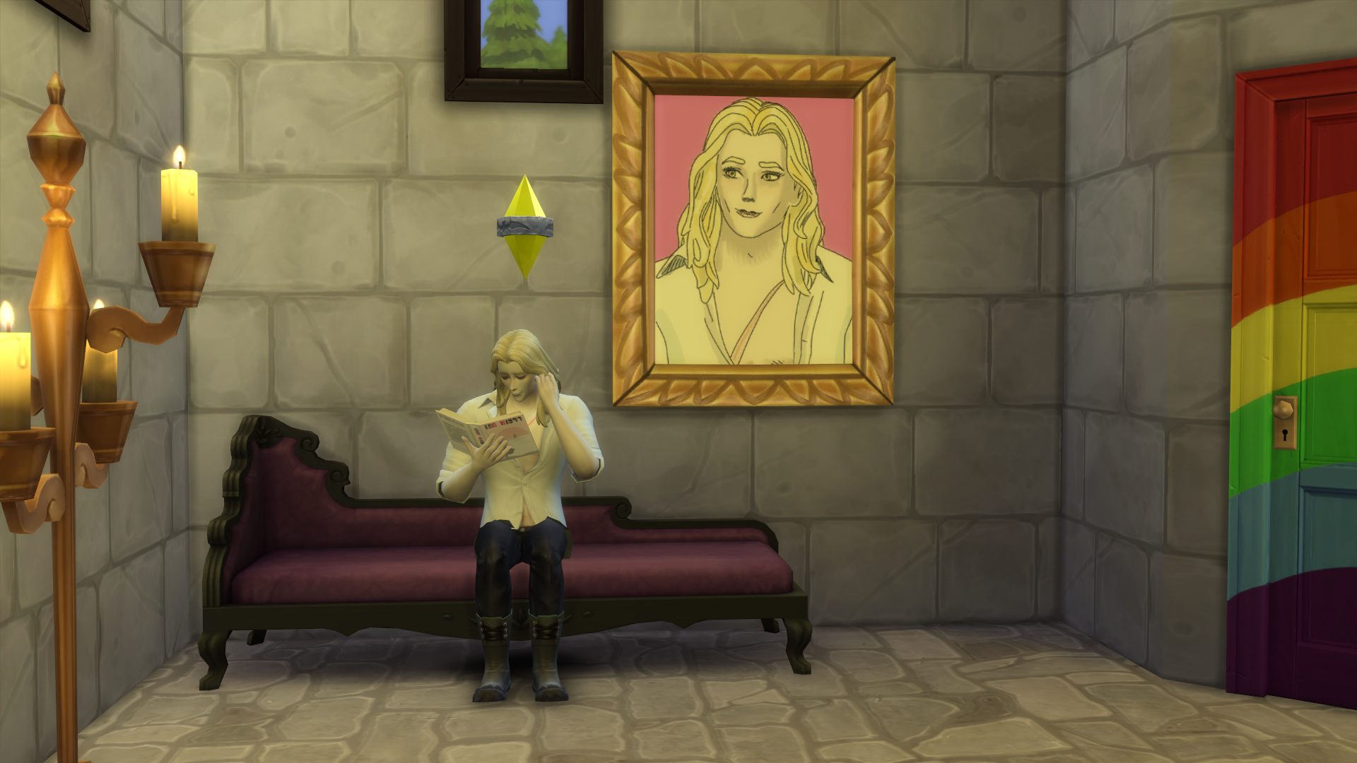 Vampire Portrait - The Sims 4 Build / Buy - CurseForge