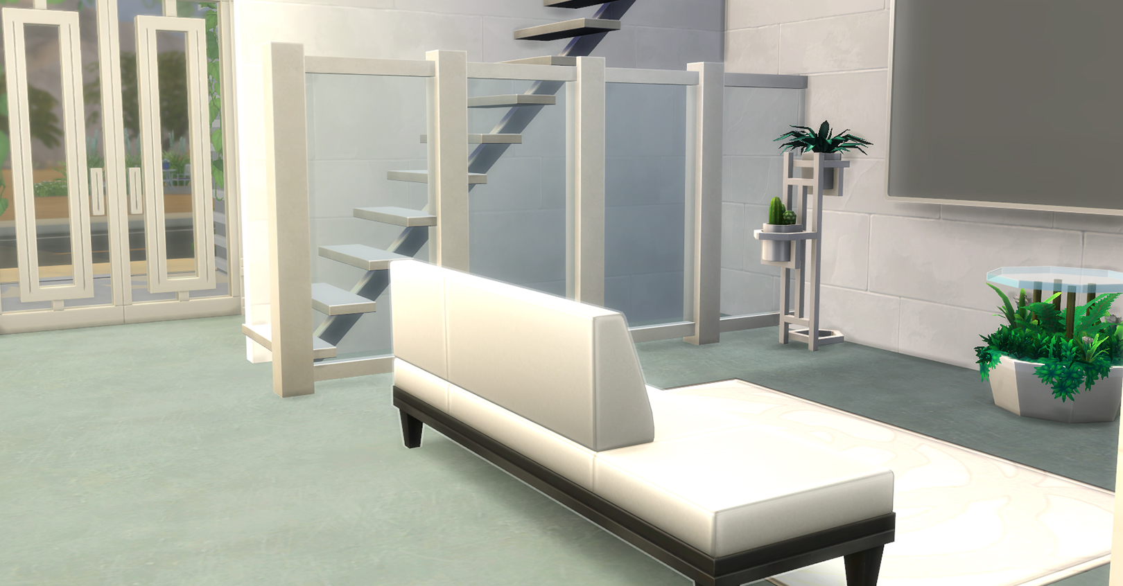 One Modern House (No CC) - The Sims 4 Rooms / Lots - CurseForge