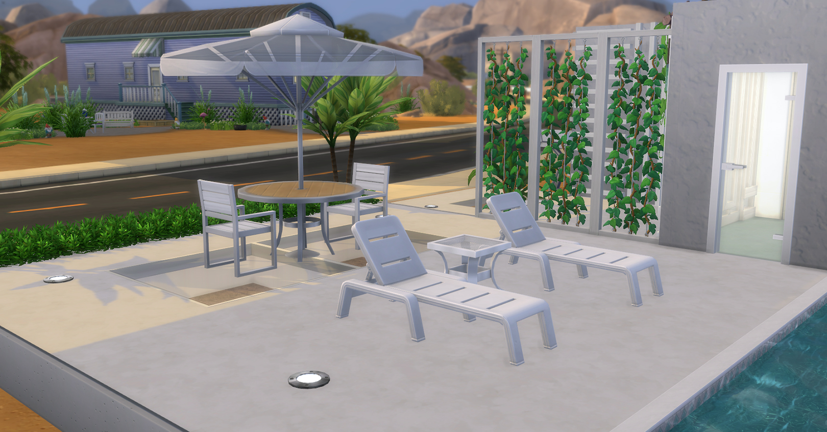 One Modern House (No CC) - The Sims 4 Rooms / Lots - CurseForge