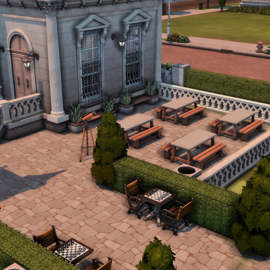 University student commons /Library - The Sims 4 Rooms / Lots - CurseForge