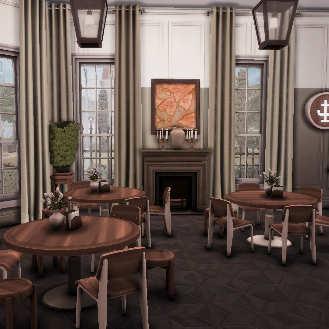 University student commons /Library - The Sims 4 Rooms / Lots - CurseForge