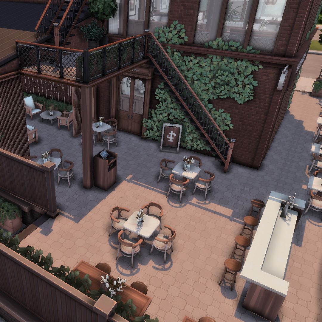 Willlow Creek cafe - The Sims 4 Rooms / Lots - CurseForge