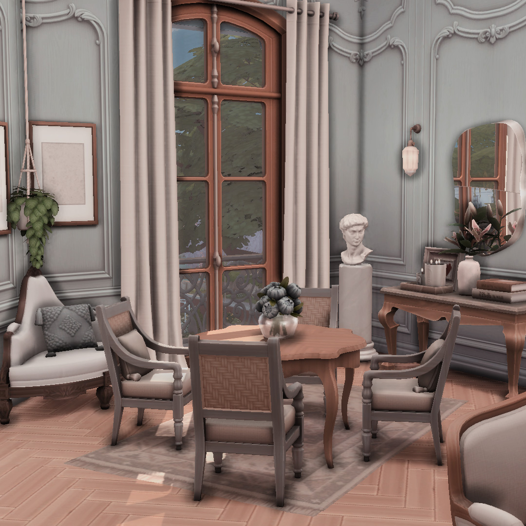Parisian café - The Sims 4 Rooms / Lots - CurseForge