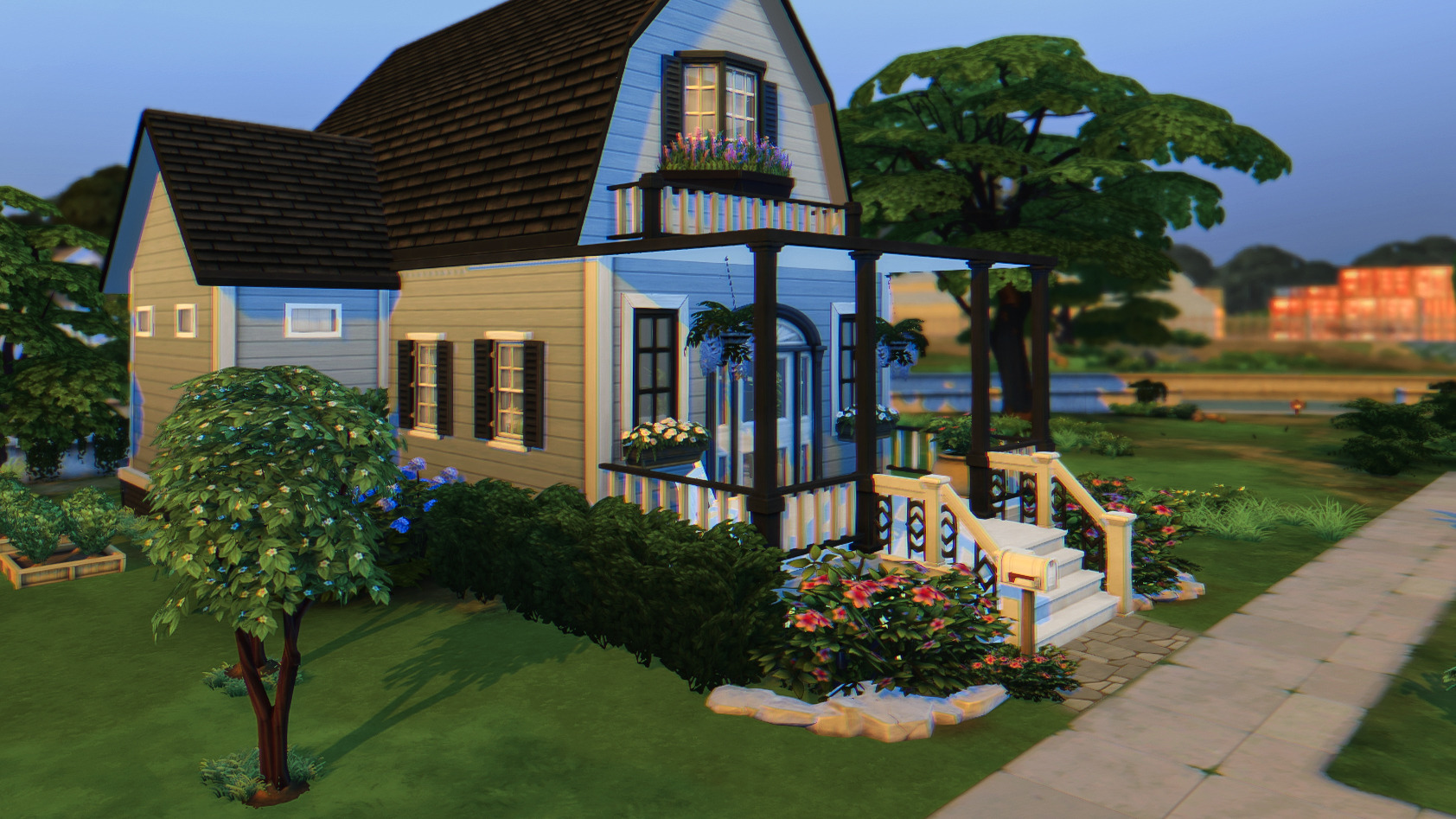 Streamlet Single Remodel (No CC - Base Game Only) - The Sims 4 Rooms ...