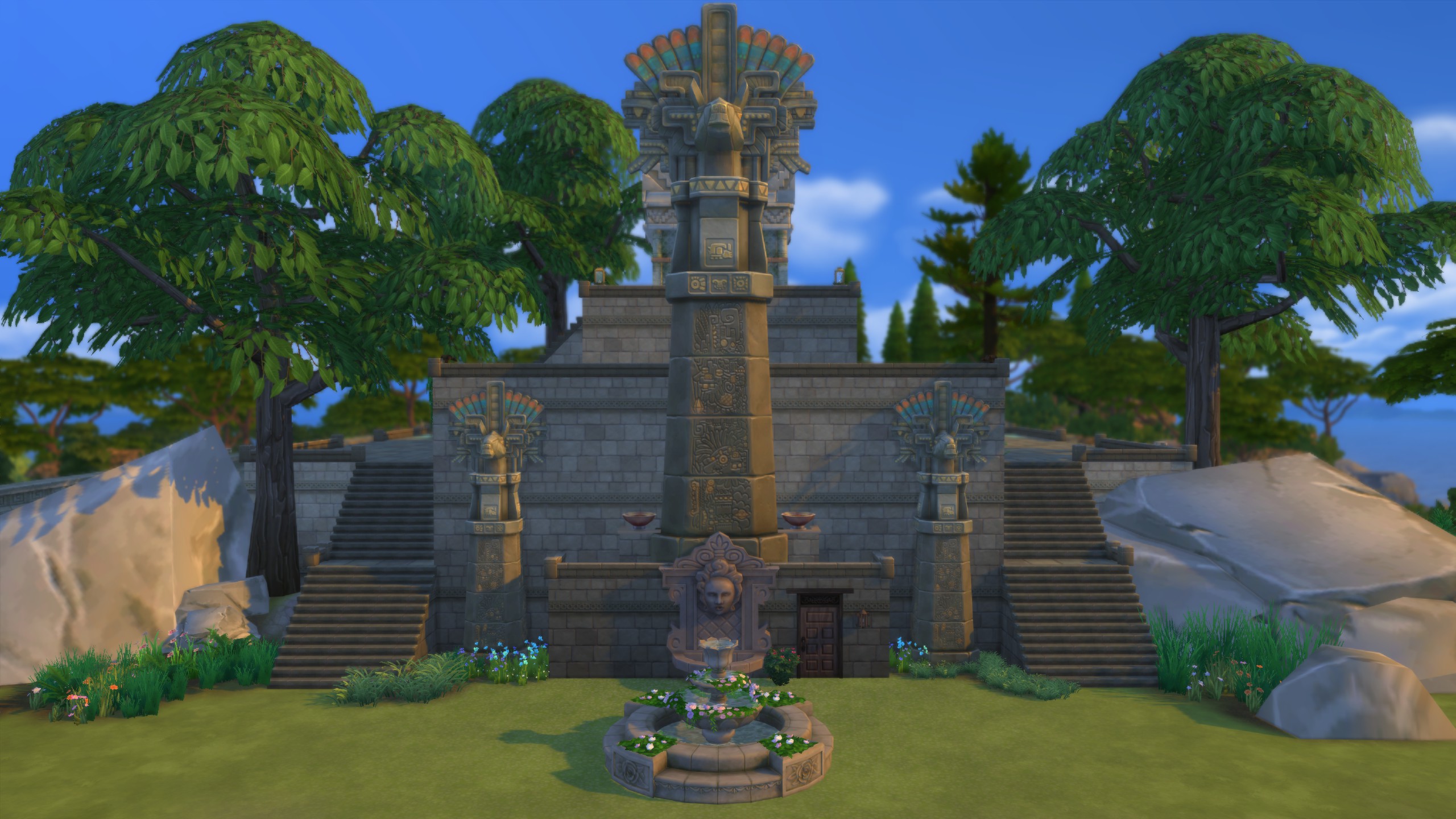 Spa - Ancient Pyramid Spa - The Sims 4 Rooms / Lots - CurseForge