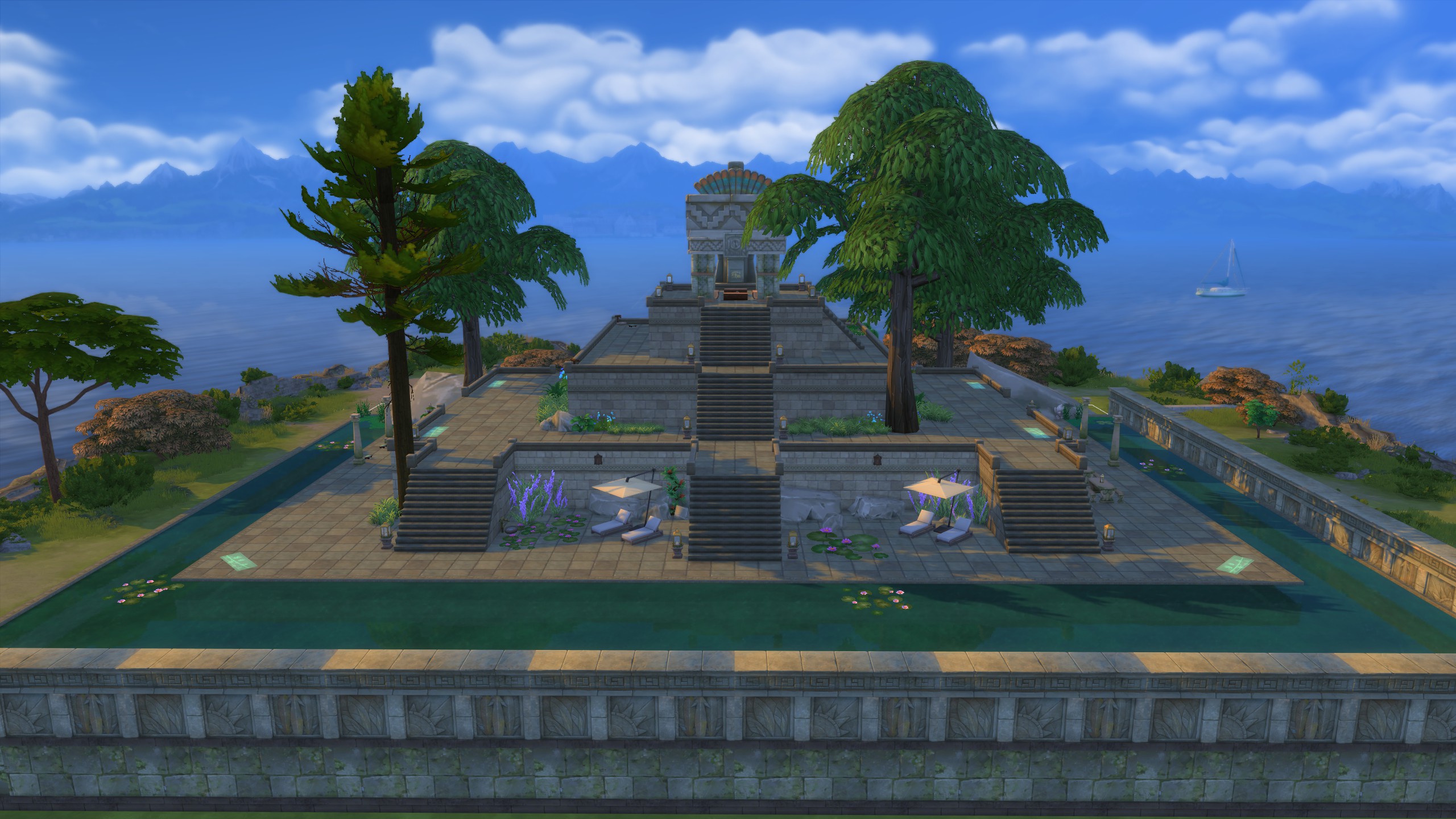 Spa - Ancient Pyramid Spa - The Sims 4 Rooms / Lots - CurseForge