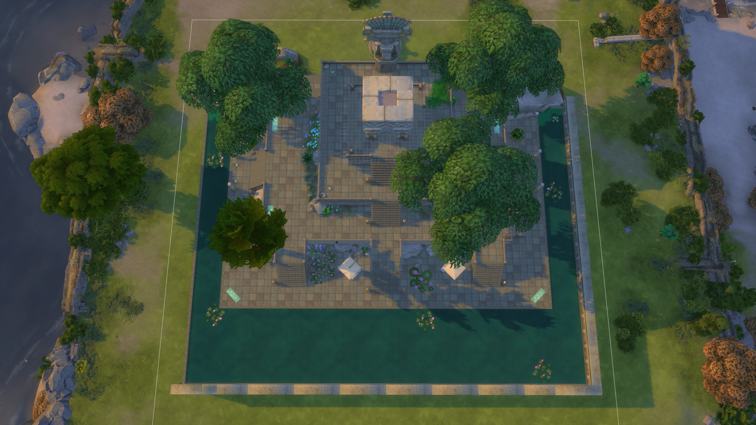 Spa - Ancient Pyramid Spa - The Sims 4 Rooms / Lots - CurseForge