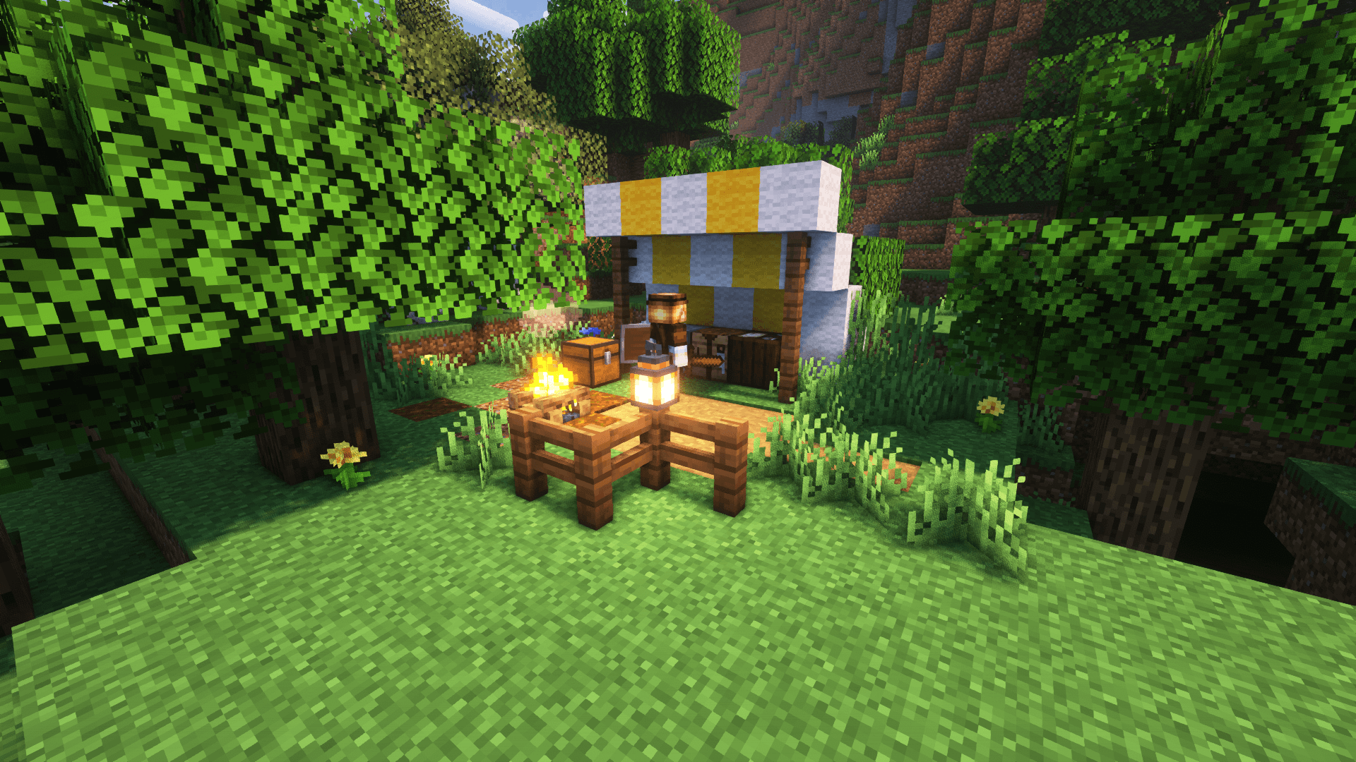 Campsite Structures - Minecraft Mods - CurseForge