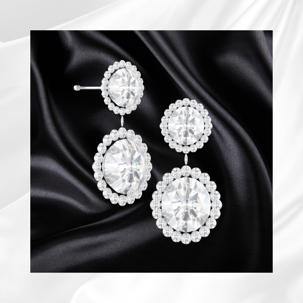Statement Diamond Earrings - The Sims 4 Create a Sim - CurseForge