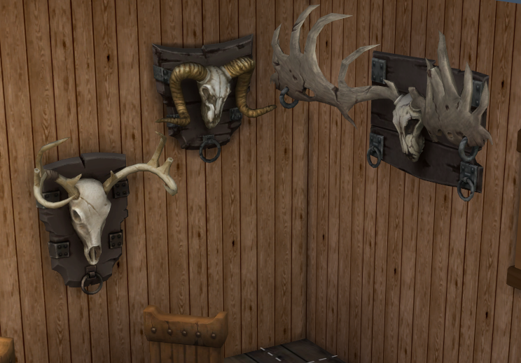 TSM Hunting Trophies as TVs - The Sims 4 Build / Buy - CurseForge