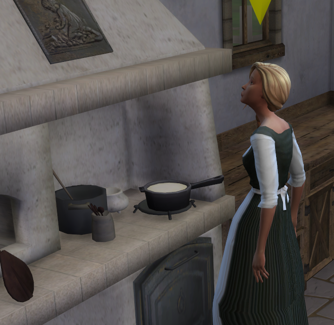 Four medieval stoves adapted to work with Medieval Cookbook - The Sims ...