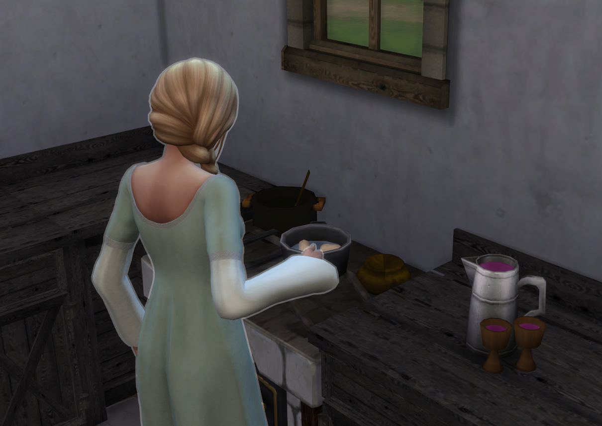 Four medieval stoves adapted to work with Medieval Cookbook - The Sims ...