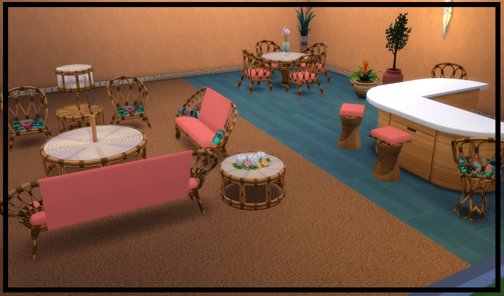 newluxurioussims4_Jackie's Island Living Wicker Set PT2 - The Sims 4 ...