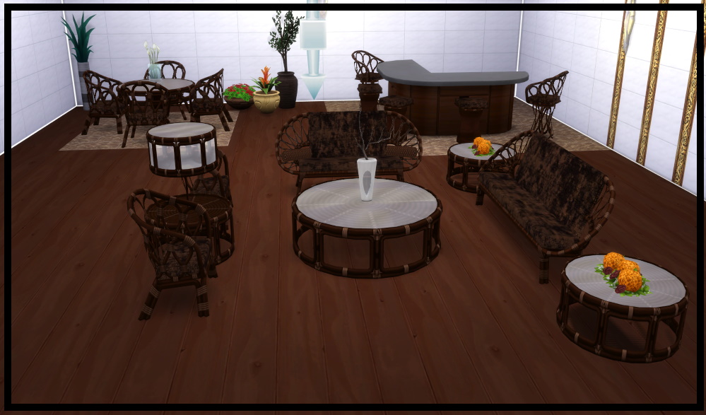 newluxurioussims4_Jackie's Island Living Wicker Set PT2 - The Sims 4 ...