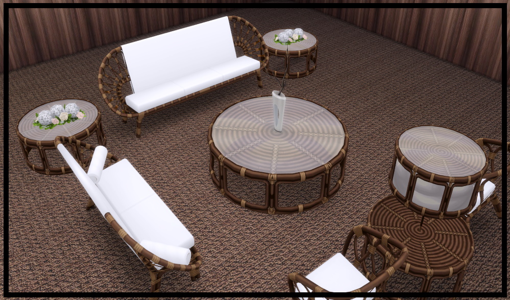 newluxurioussims4_Jackie's Island Living Wicker Set PT2 - The Sims 4 ...