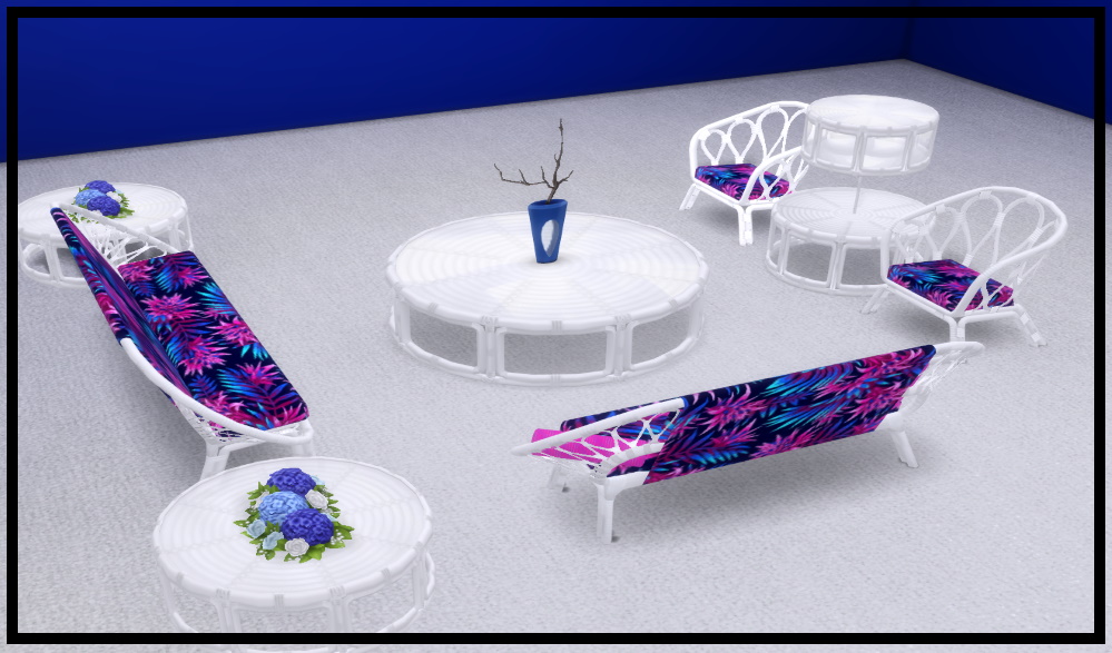 newluxurioussims4_Jackie's Island Living Wicker Set PT2 - The Sims 4 ...