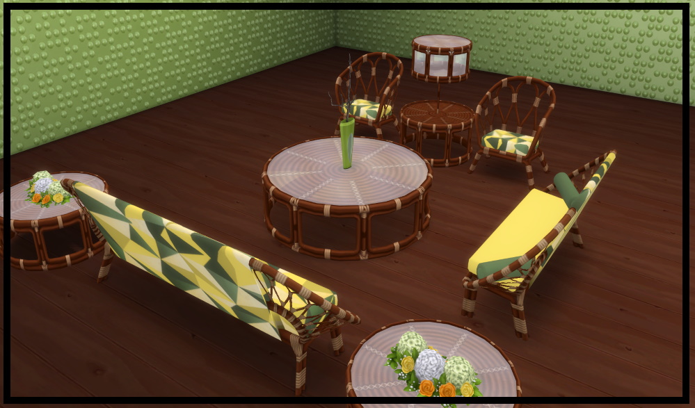 newluxurioussims4_Jackie's Island Living Wicker Set PT2 - The Sims 4 ...