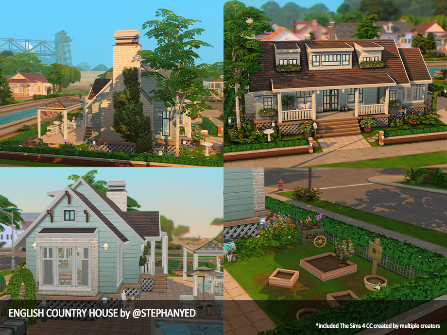 English Country House - The Sims 4 Rooms / Lots - CurseForge