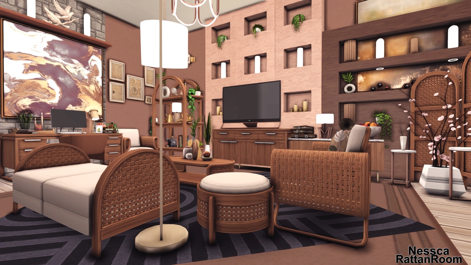 RattanRoom - The Sims 4 Rooms / Lots - CurseForge