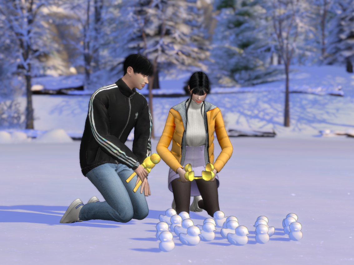Snowball duck maker set - The Sims 4 Mods - CurseForge