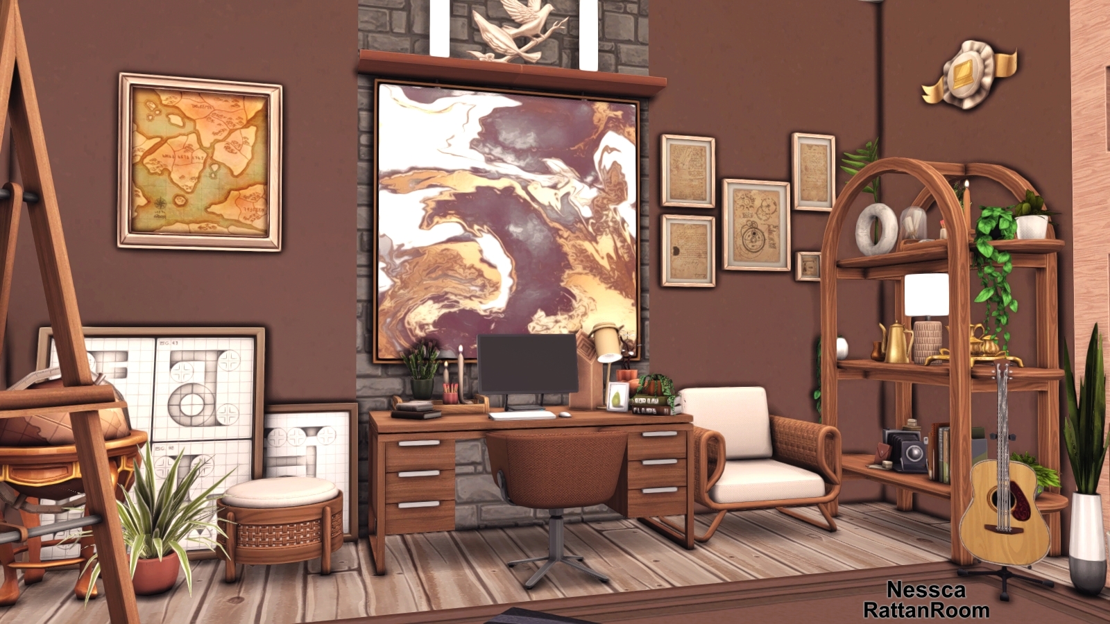 RattanRoom - The Sims 4 Rooms / Lots - CurseForge