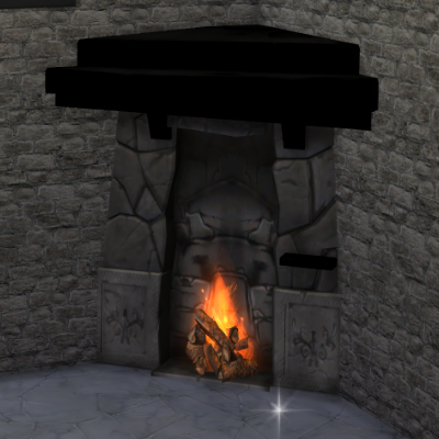 TSM Rustic Corner Fireplace - The Sims 4 Build / Buy - CurseForge