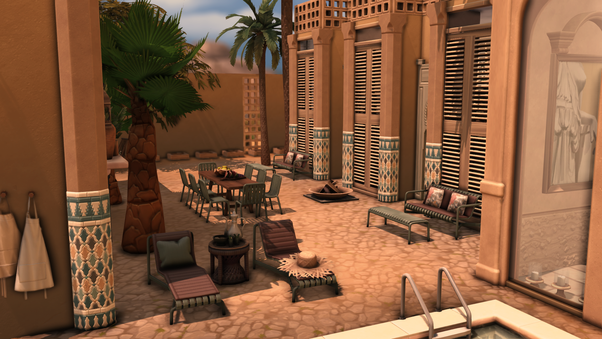 Dar ElNakheel / Arabic Palm House - The Sims 4 Rooms / Lots - CurseForge