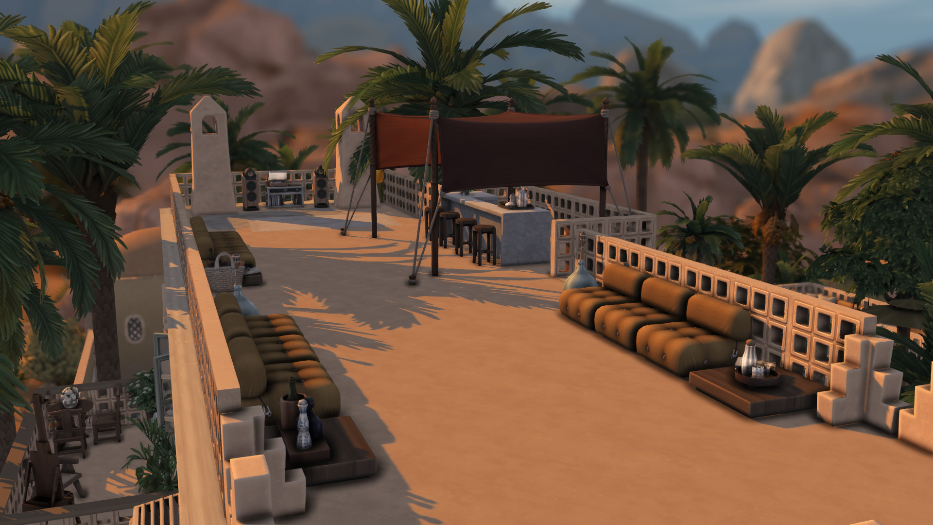 Dar ElNakheel / Arabic Palm House - The Sims 4 Rooms / Lots - CurseForge