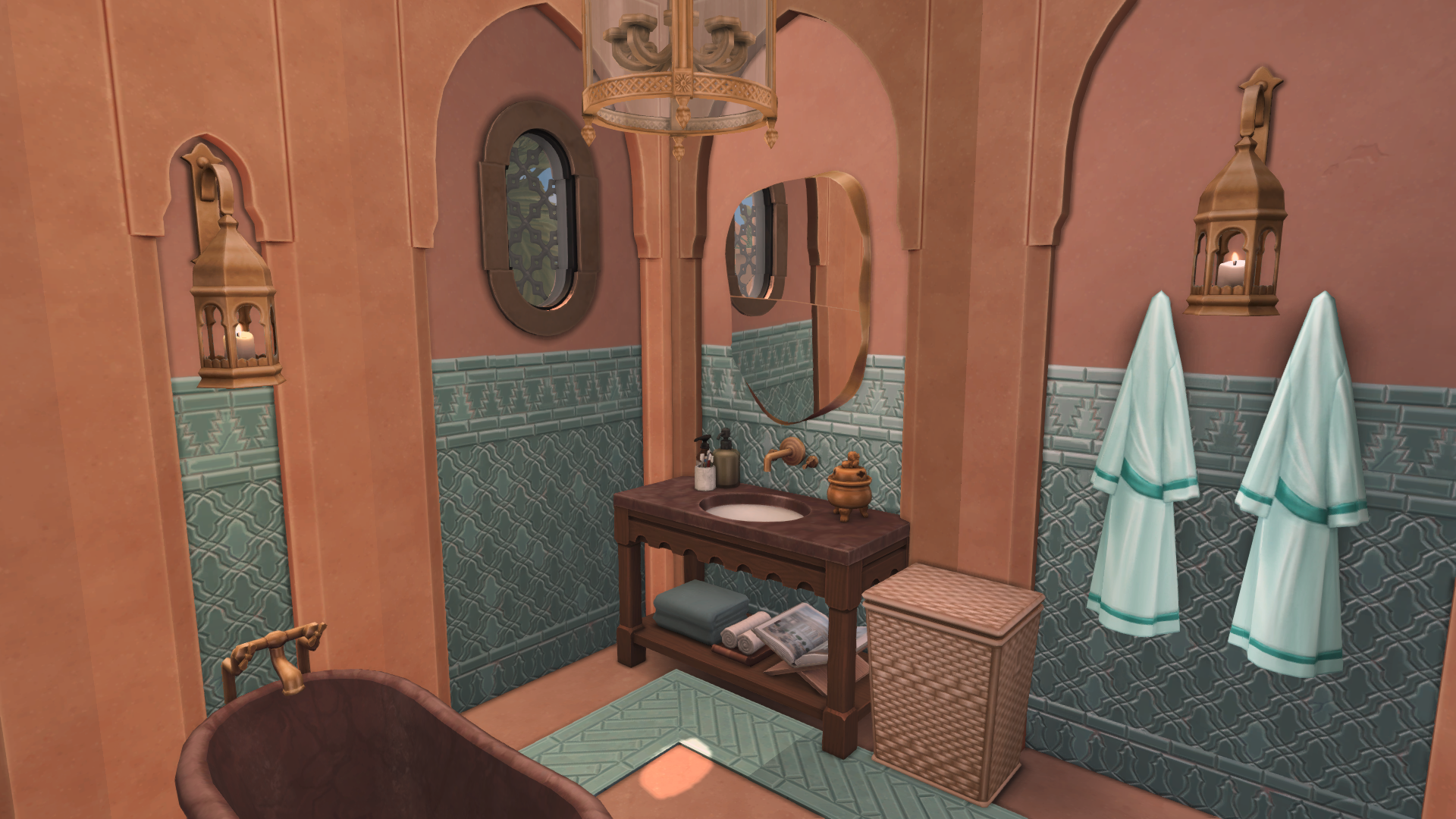 Dar ElNakheel / Arabic Palm House - The Sims 4 Rooms / Lots - CurseForge