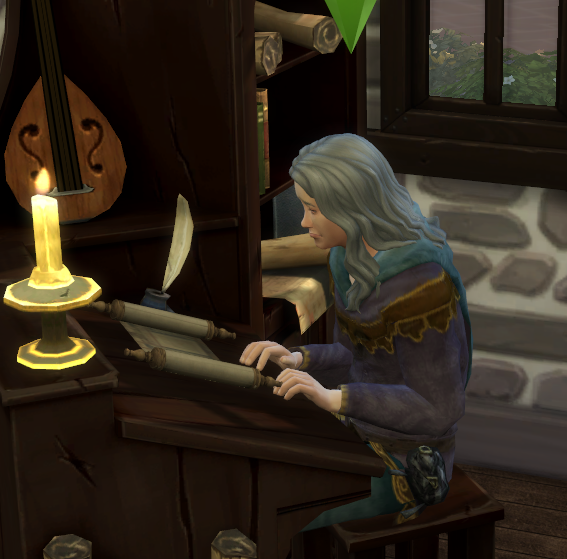 TSM Bard Archive Desk and more - The Sims 4 Build / Buy - CurseForge