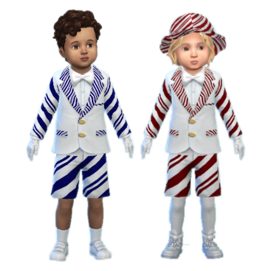 Caramell Suit - Toddler - The Sims 4 Create a Sim - CurseForge