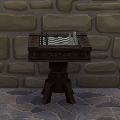 TSM Wooden Chess Table - The Sims 4 Build / Buy - CurseForge