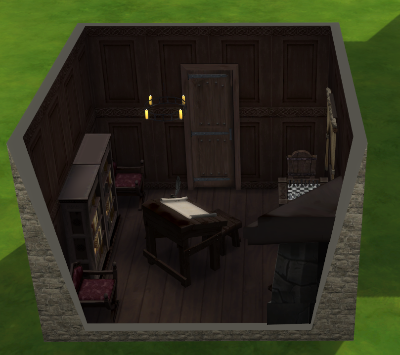 Medieval Study - The Sims 4 Rooms / Lots - CurseForge