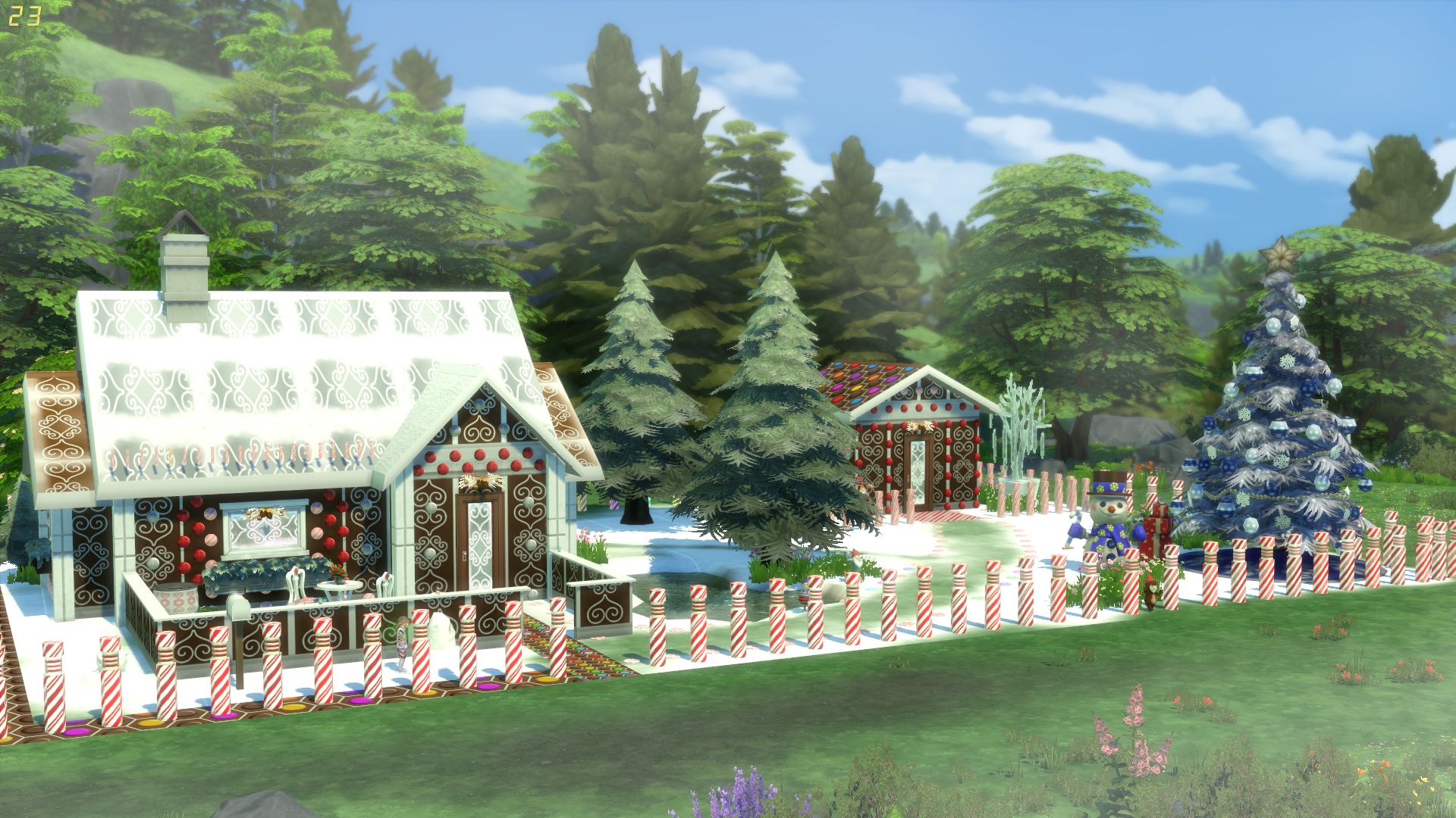 GINGERBREAD WINTERLAND- (Require Gingerbread Winterland CC Bundle ...