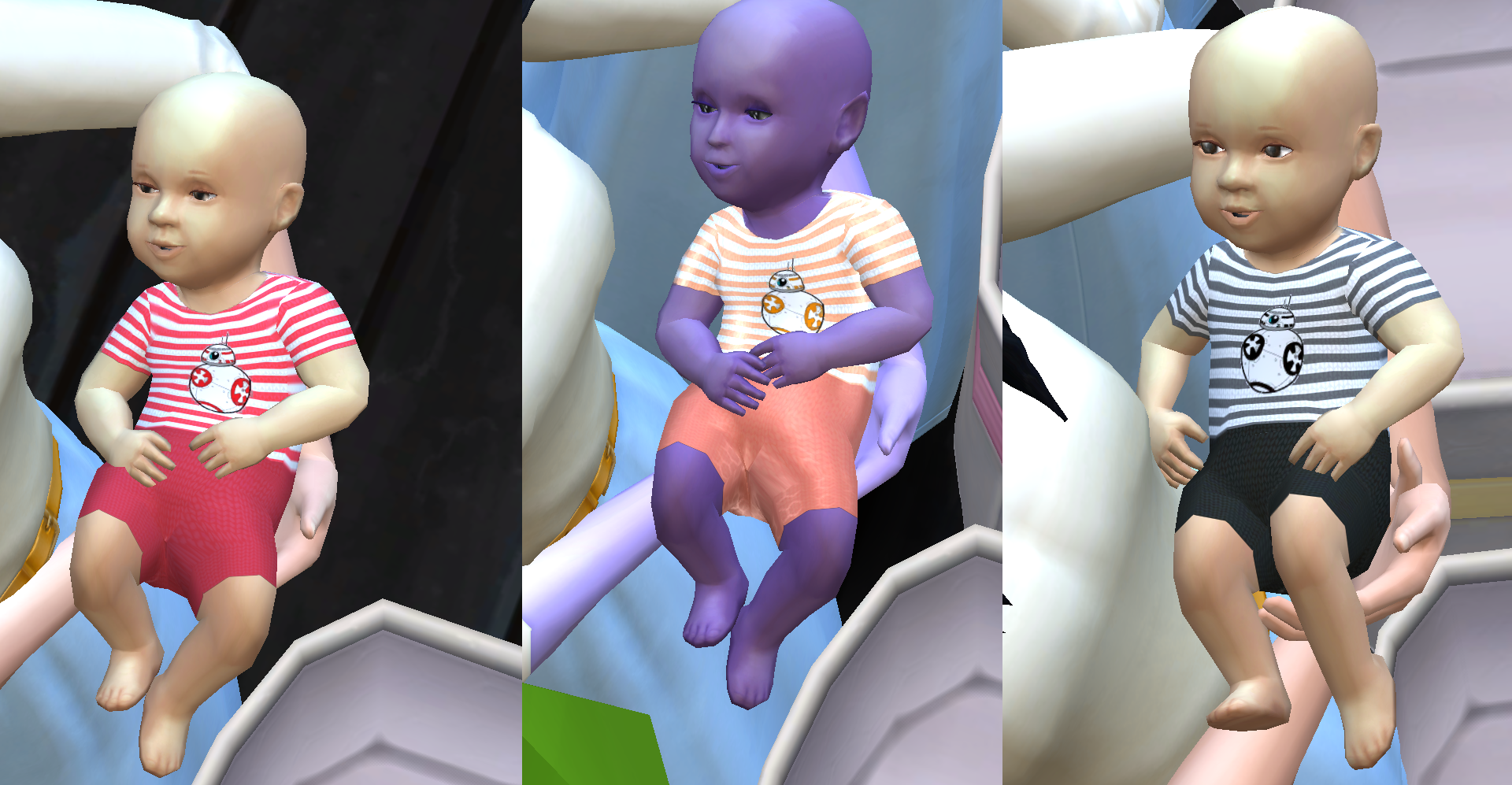 Bb8 neutral summer version baby outfit - The Sims 4 Mods - CurseForge
