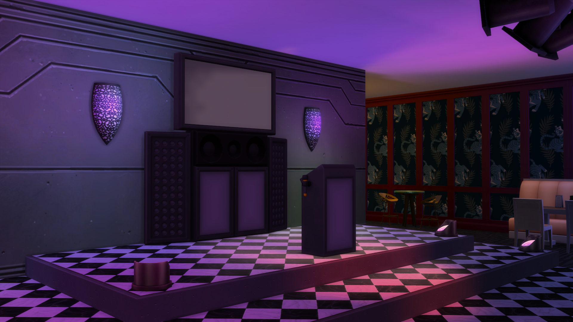 Karaoke bar - Gallery - The Sims 4 Rooms / Lots - CurseForge