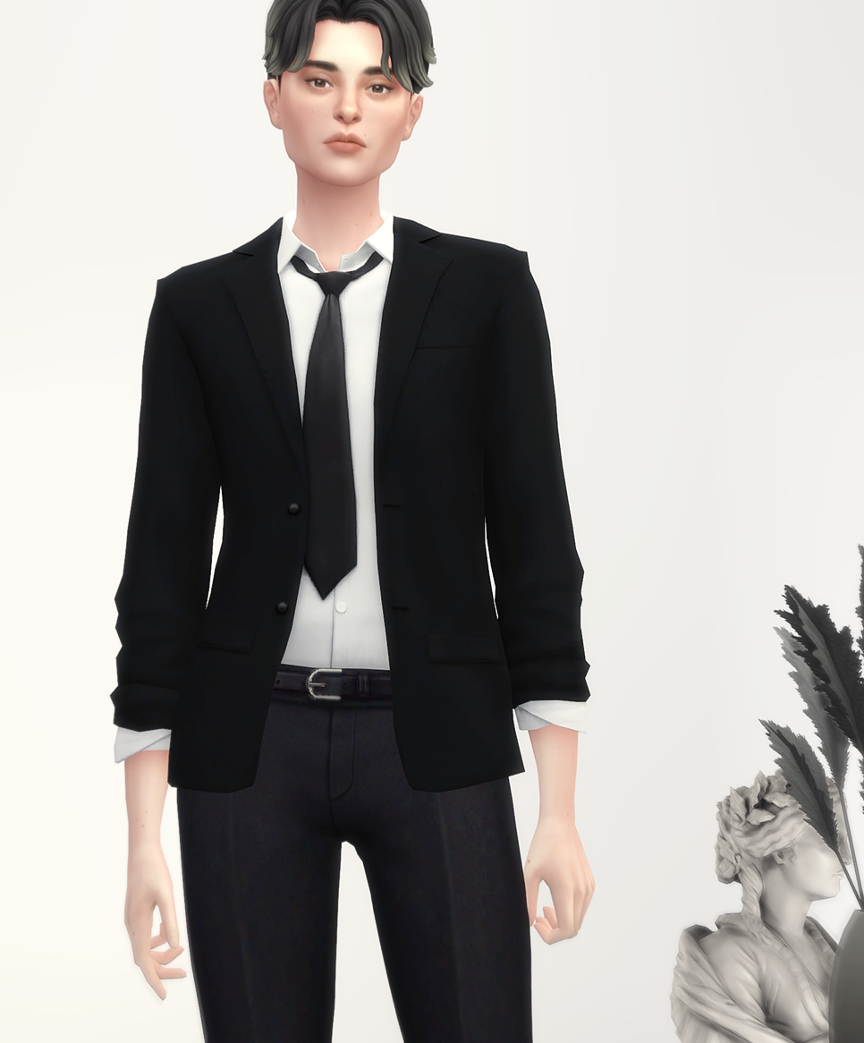 Business Suit - Separate Jacket F (Female) - The Sims 4 Create a Sim ...